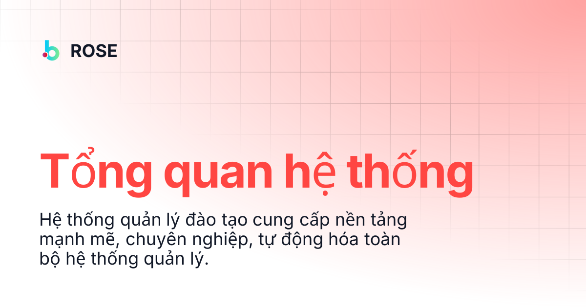 Tổng quan hệ thống | ROSE